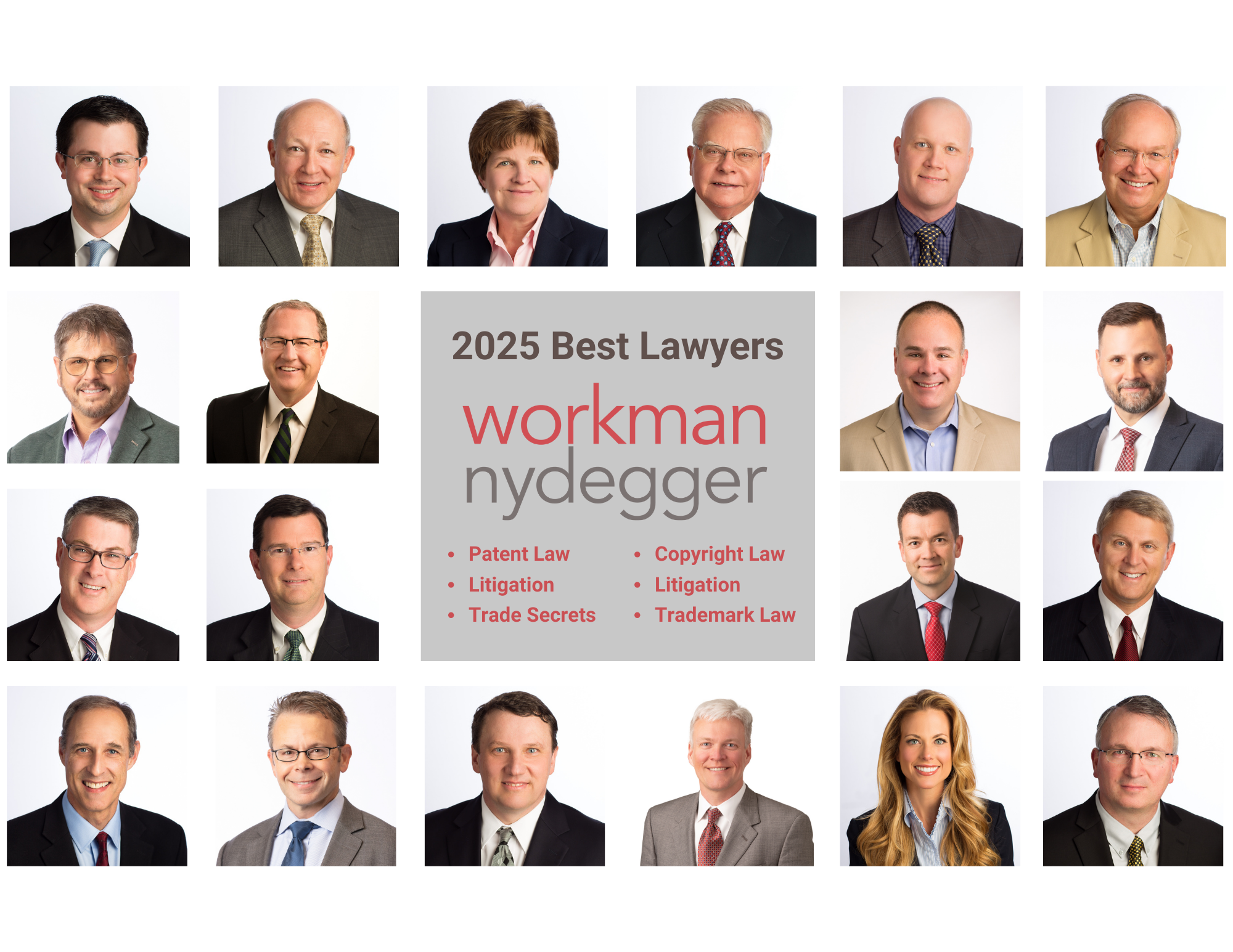 20 Workman Nydegger Attorneys Named to the 2025 Best Lawyers, Including ...